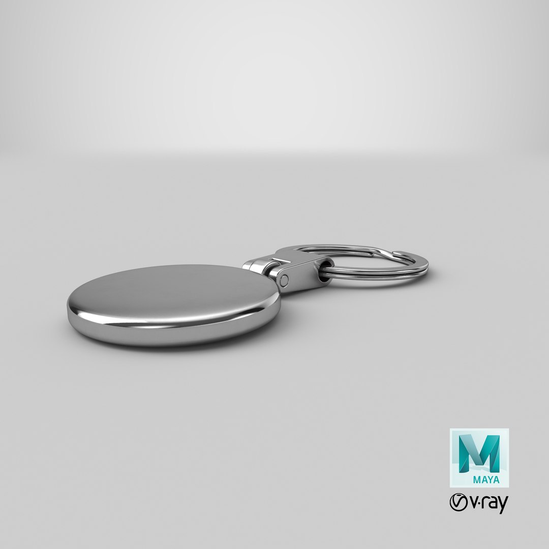 Promotional key chain mockup 3D model - TurboSquid 1212134