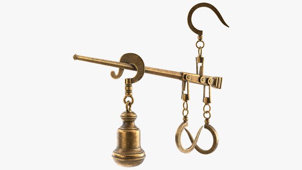 古代ローマの天秤 真鍮製3Dモデル - TurboSquid 2467508