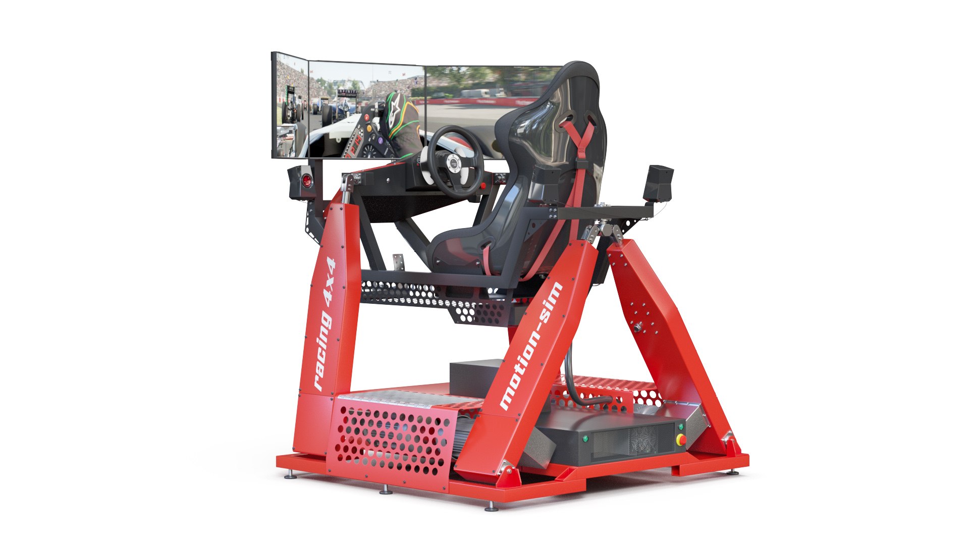 3D Model Racing Game Simulator Motion Sim - TurboSquid 1771158