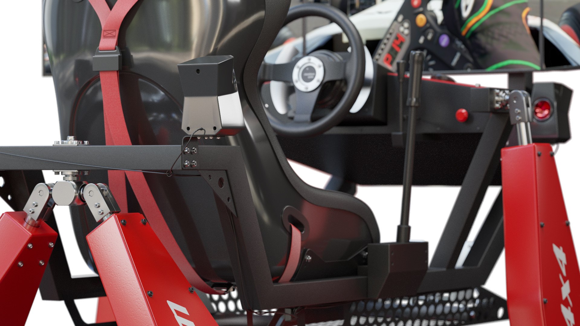 3D Model Racing Game Simulator Motion Sim - TurboSquid 1771158