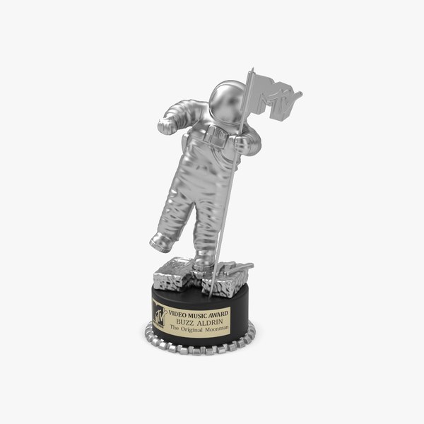 Modelo 3d Trofeo De Premios Mtv Turbosquid 2201069