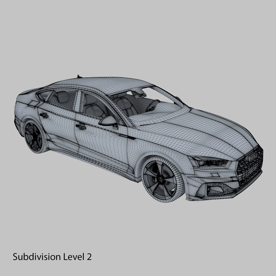 3D Audi A5 Sportback 2020 Model - TurboSquid 1983443