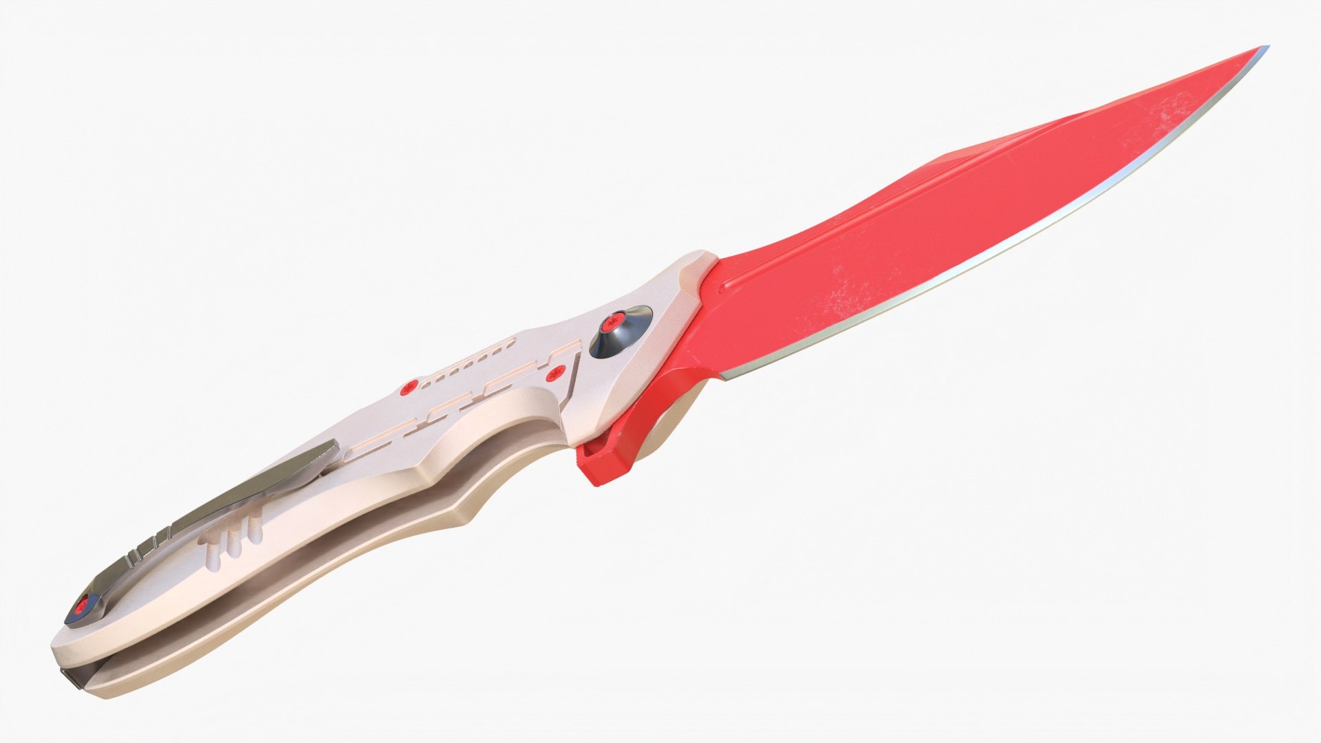 Jackknife 01 D 3D Model - TurboSquid 2219554