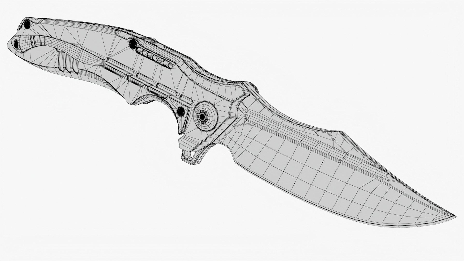 Jackknife 01 D 3D Model - TurboSquid 2219554