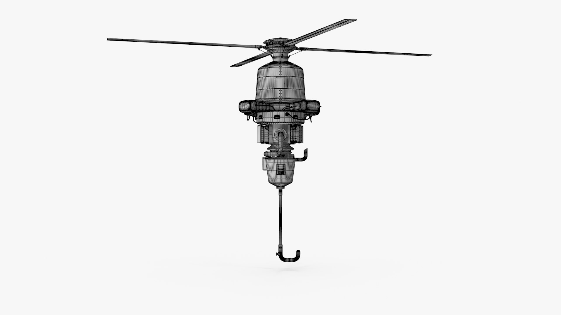 Hand Copter 3D - TurboSquid 2039946