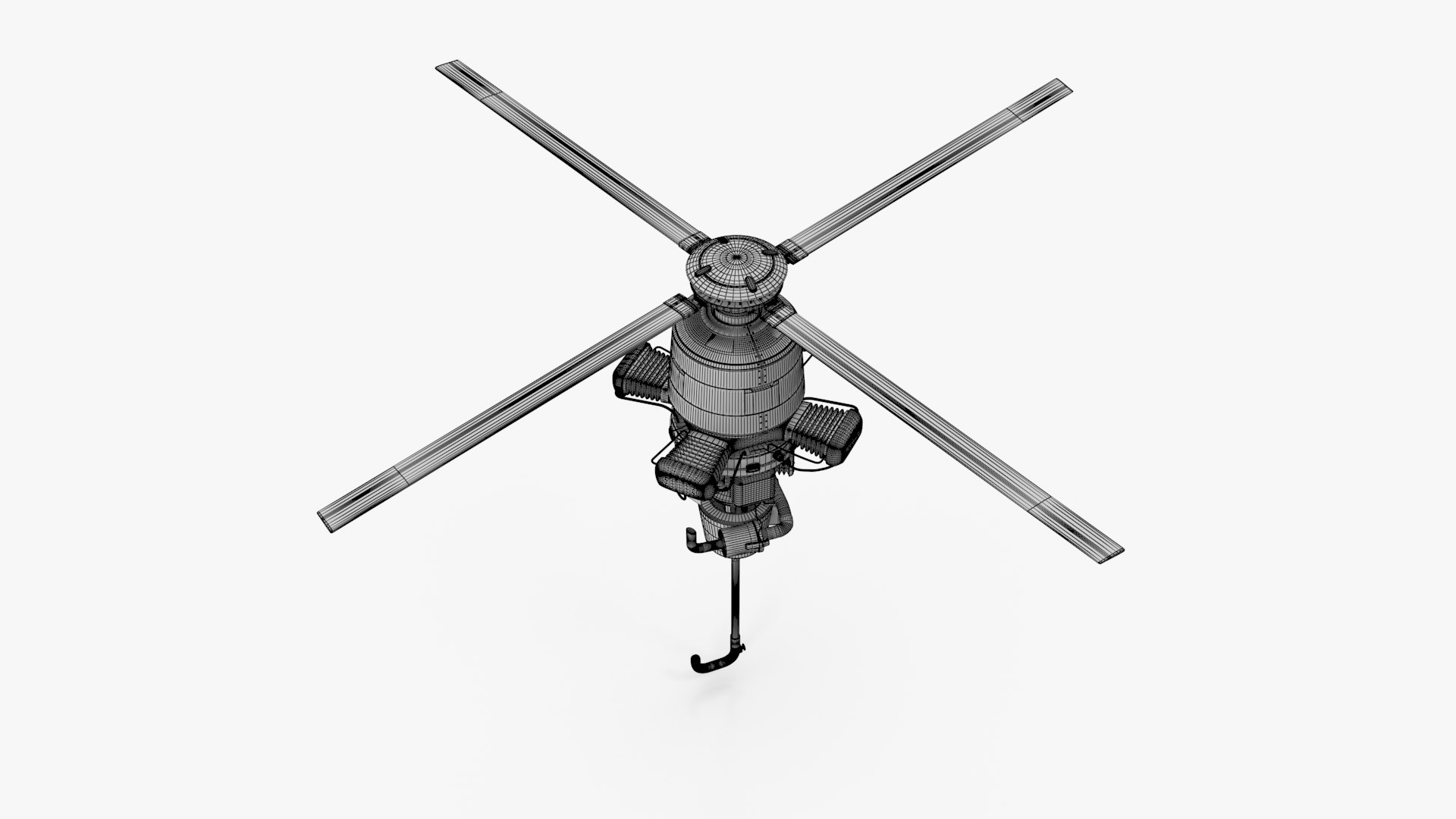 Hand Copter 3D - TurboSquid 2039946