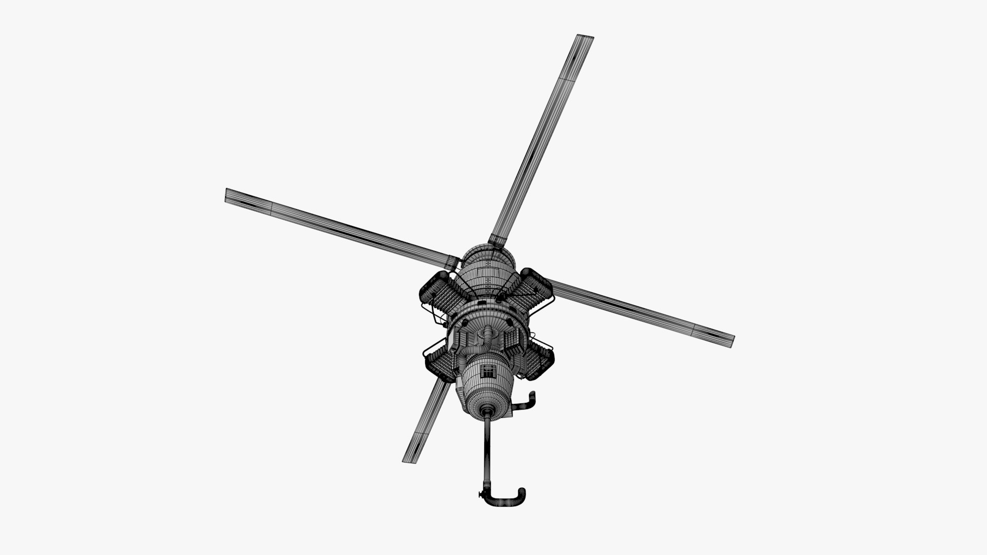 Hand Copter 3D - TurboSquid 2039946