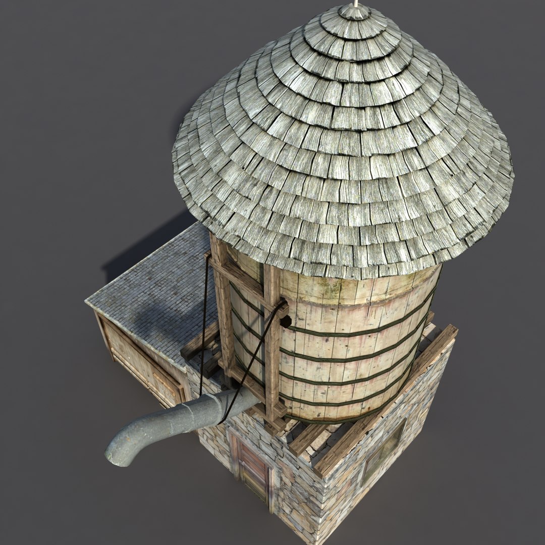 3d Water Tank Model