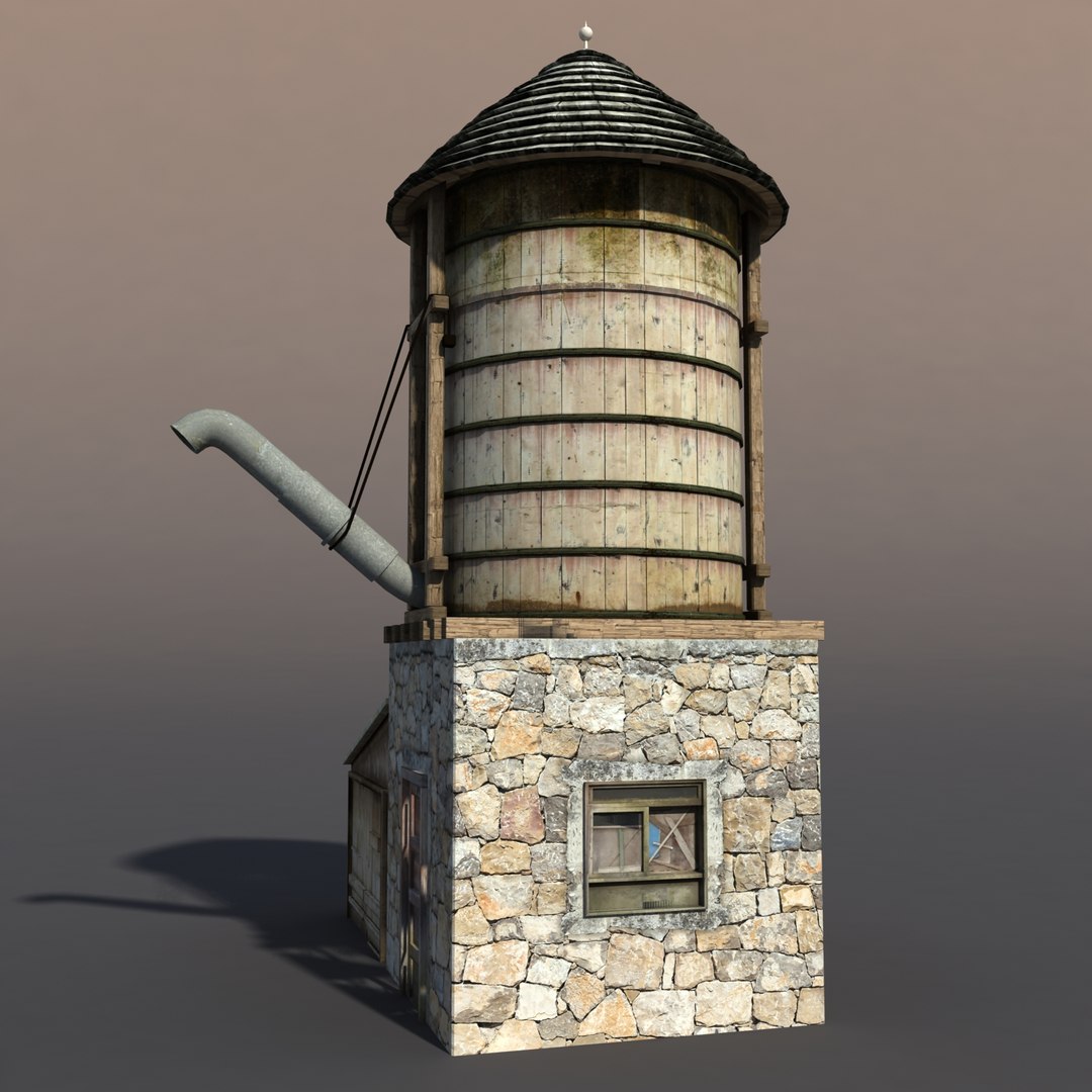 3d Water Tank Model