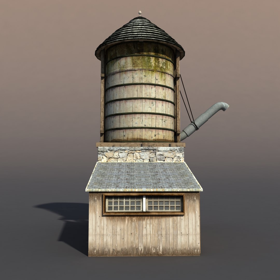 3d Water Tank Model