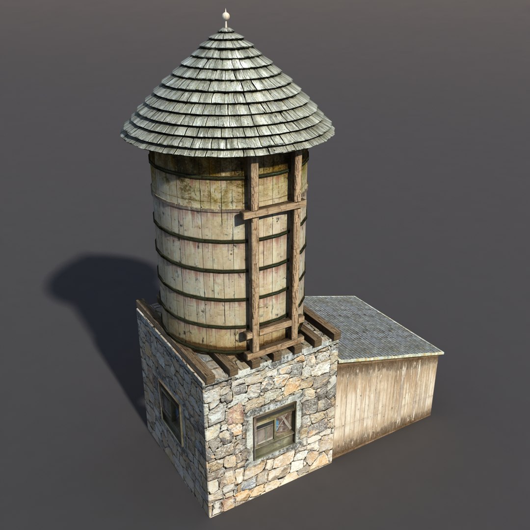 3d Water Tank Model