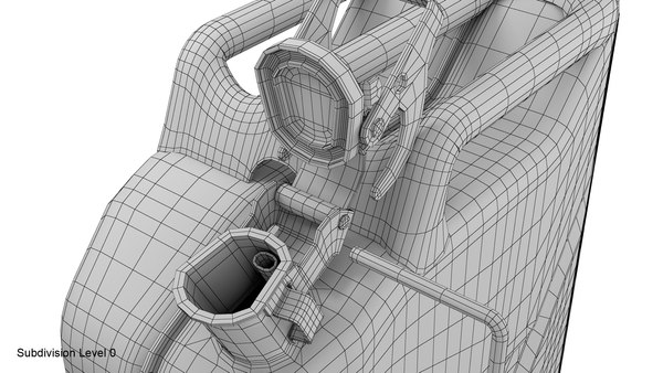 3D canister gasoline gas - TurboSquid 1681084
