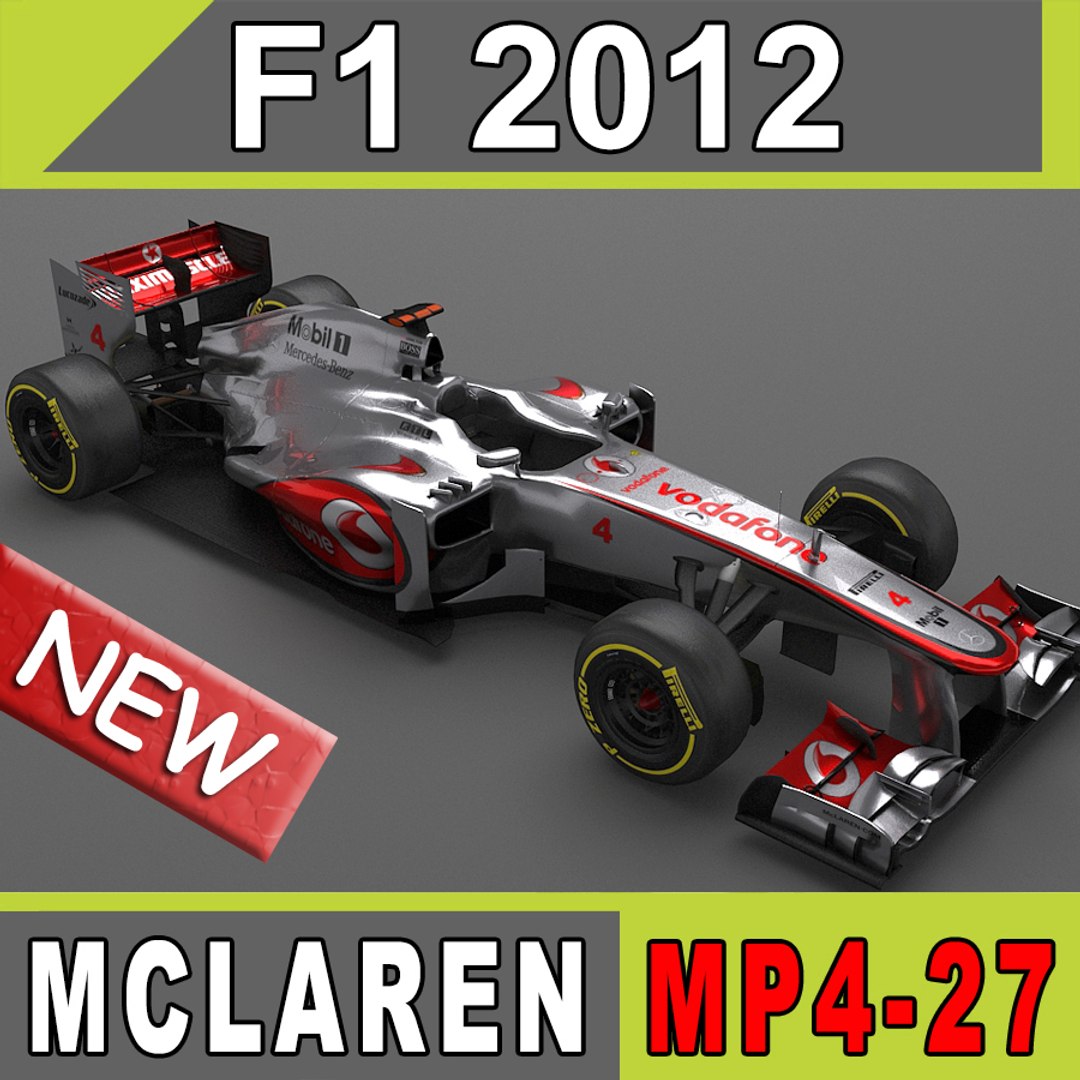 2012 Mclaren Mp4-27 Max
