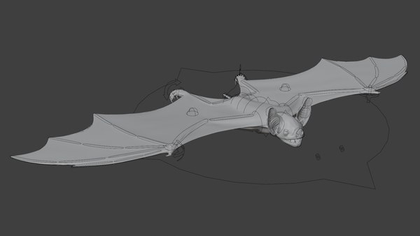 3D realistic vampire bat model - TurboSquid 1704806