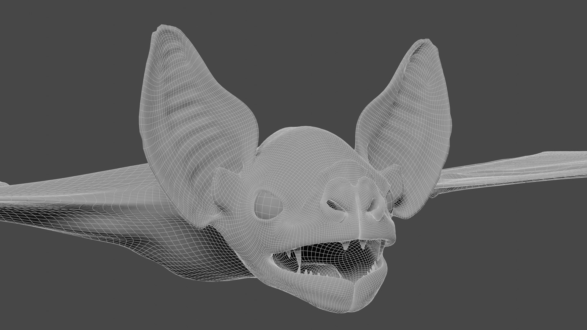 3D Realistic Vampire Bat Model - TurboSquid 1704806