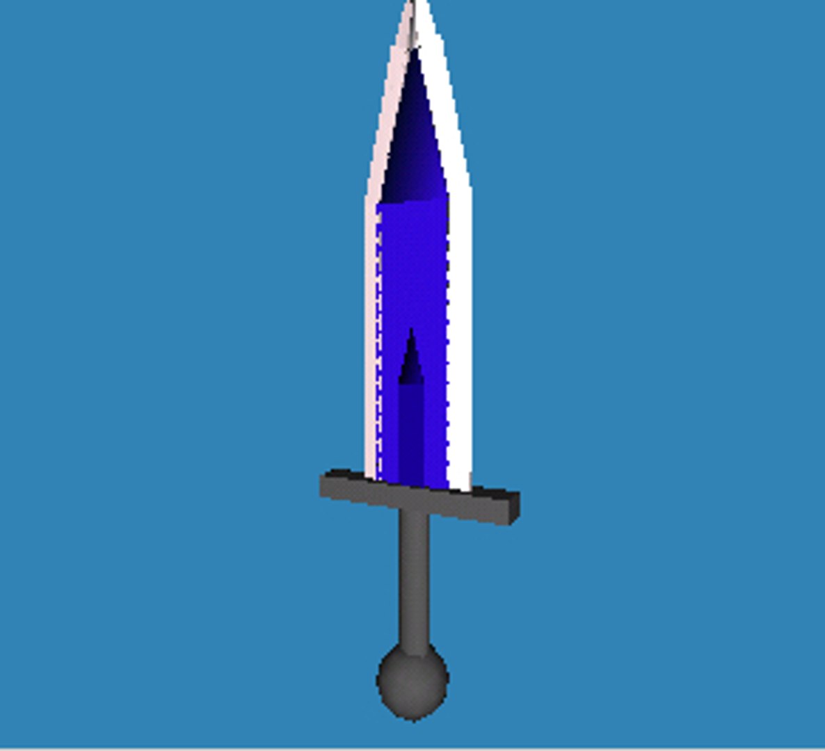3d Model Mythril Sword