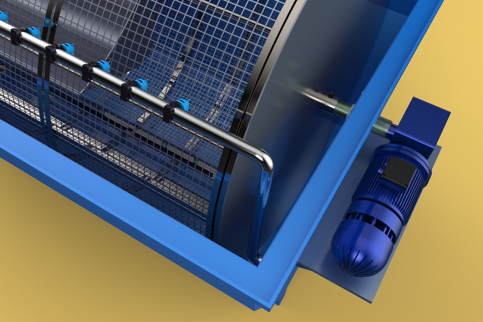 ROTARY DRUM FILTER 3D Model - TurboSquid 1972292