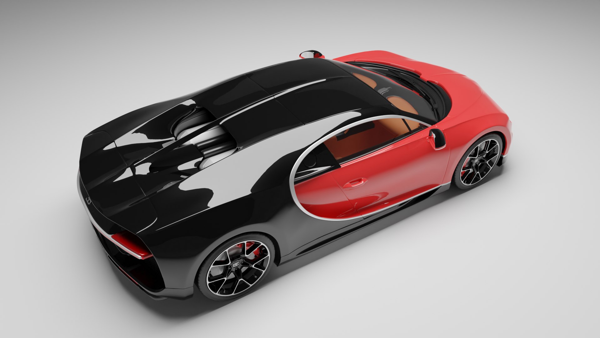 BUGATTI CHIRON RED 3D Model - TurboSquid 2349164