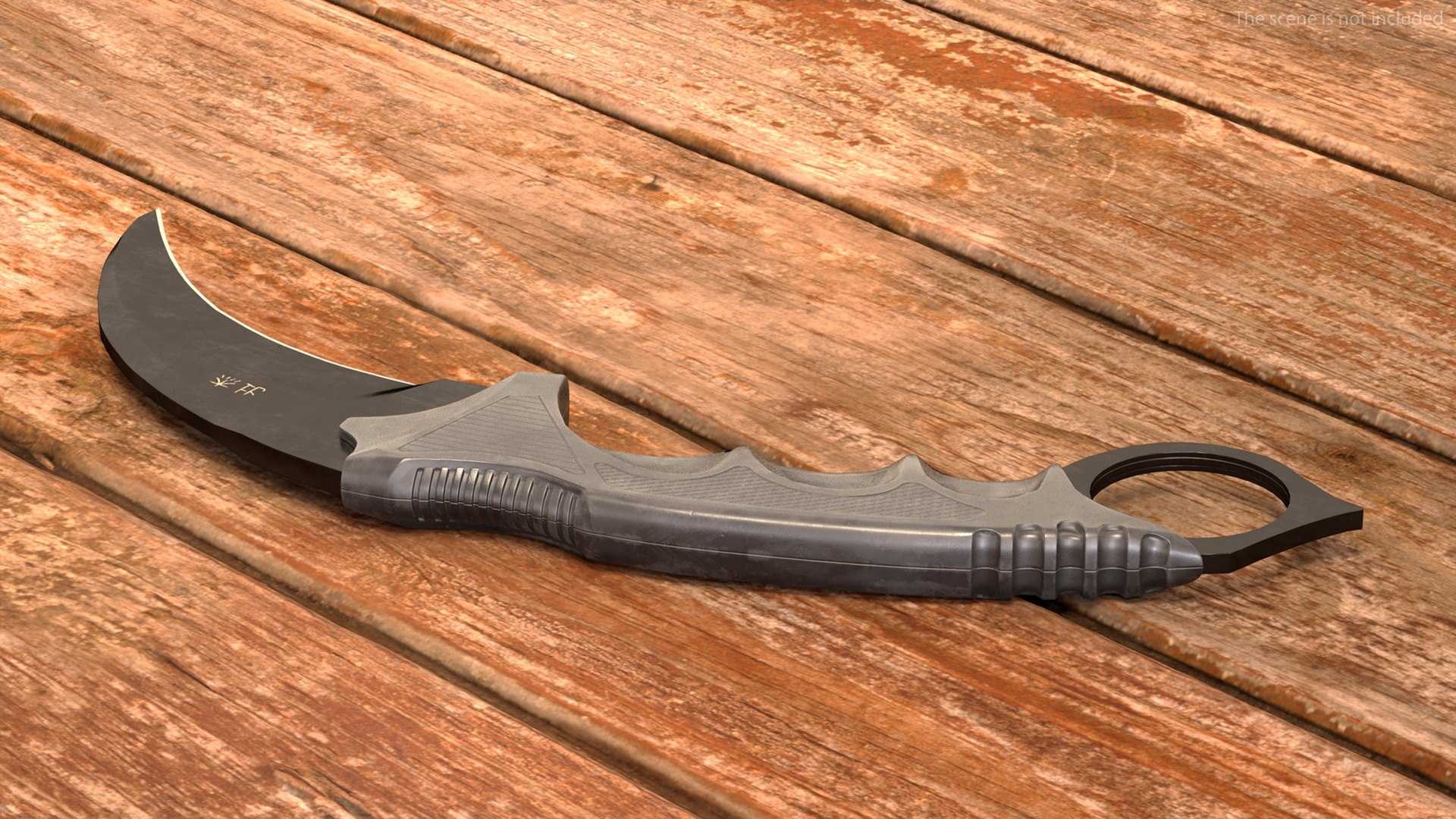 Karambit Tactical Knife Dagger Game Weapon 3D Model - TurboSquid 2124075