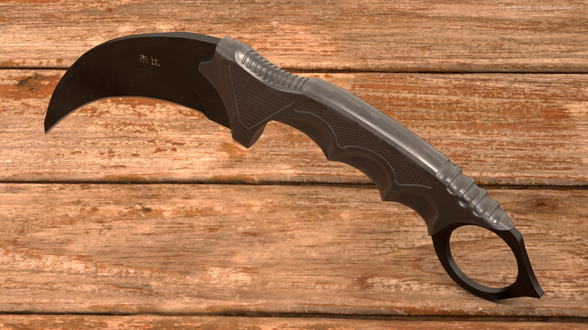 Karambit Tactical Knife Dagger Game Weapon 3D Model - TurboSquid 2124075