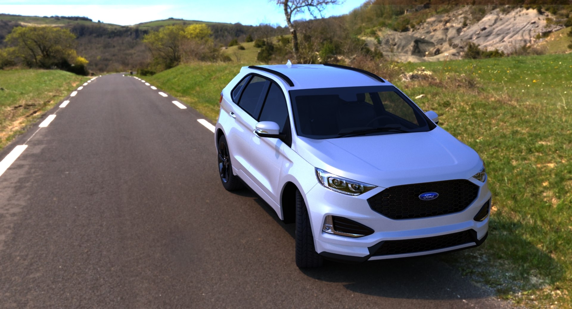 3D Edge 2019 Car - TurboSquid 1280706