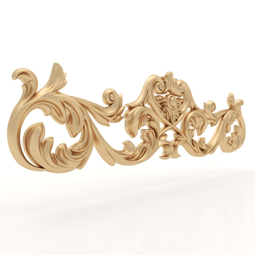 Ornament Modeled 3D Model - TurboSquid 1165979