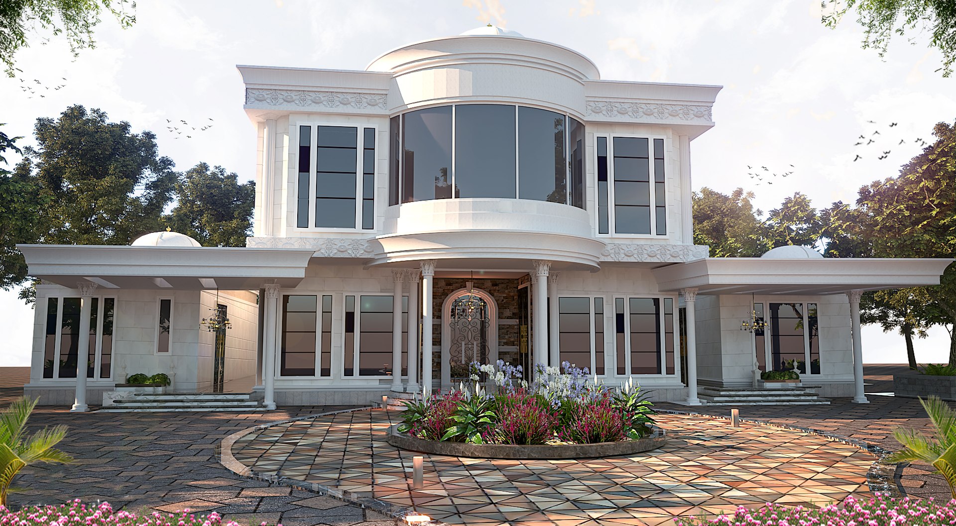 CLASSIC VILA Model - TurboSquid 2080069