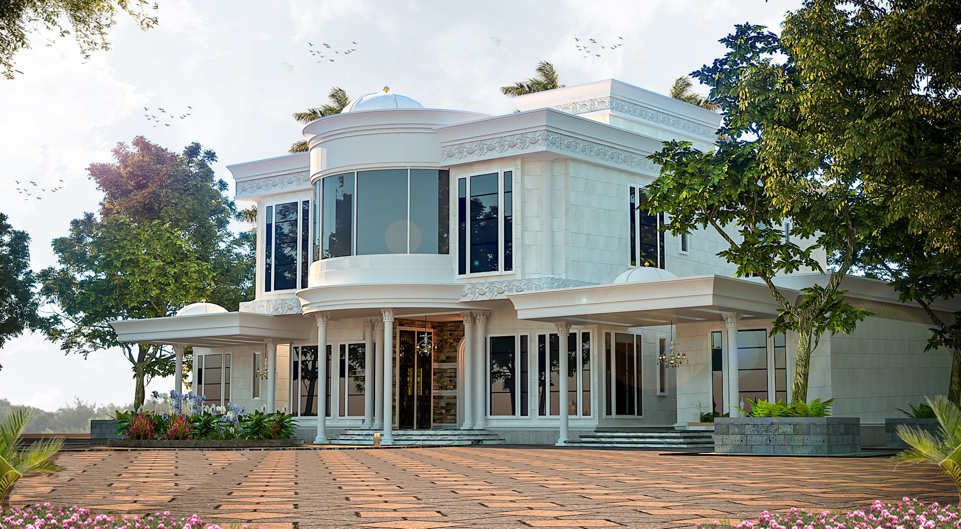 CLASSIC VILA Model - TurboSquid 2080069