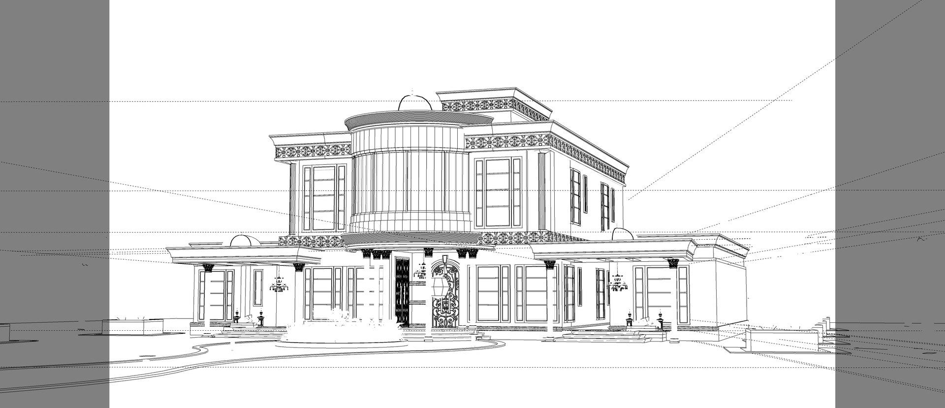 CLASSIC VILA Model - TurboSquid 2080069