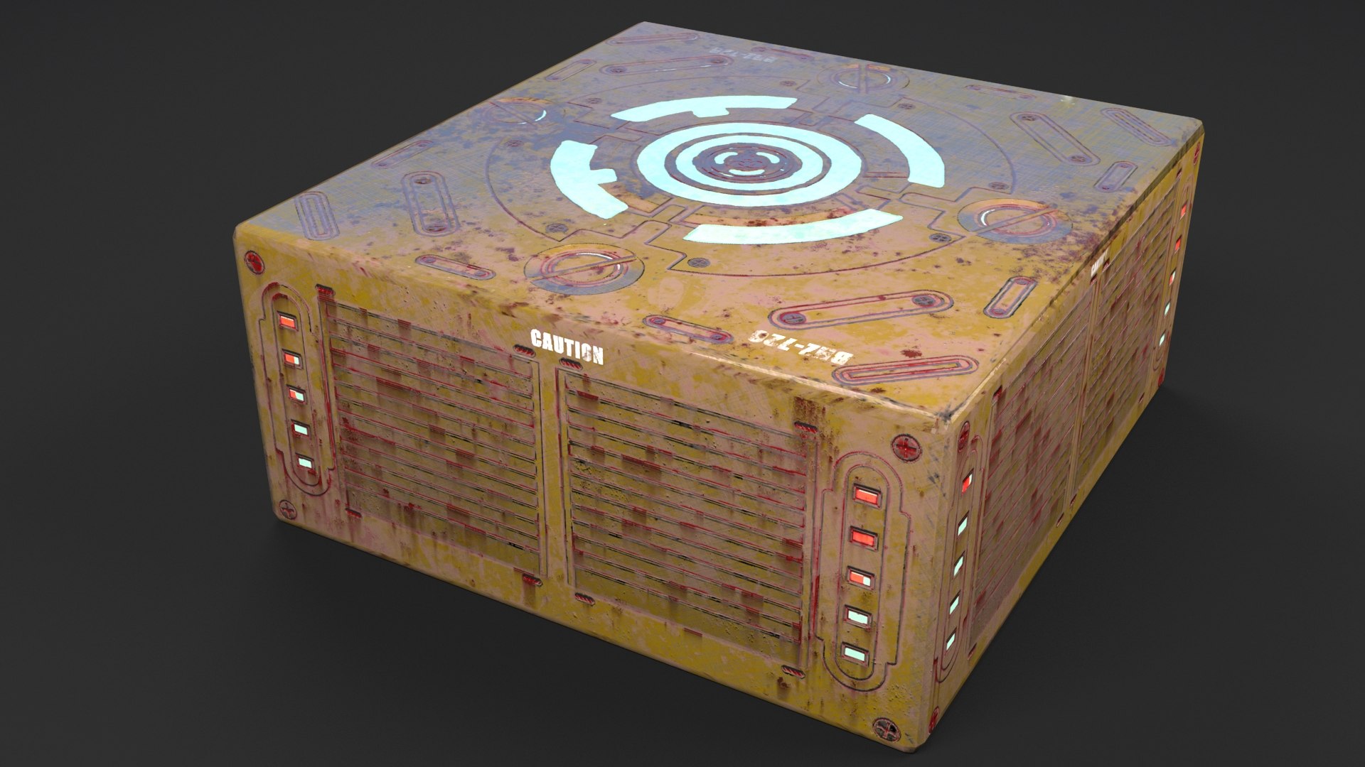 3D Ancient Box - TurboSquid 1278804