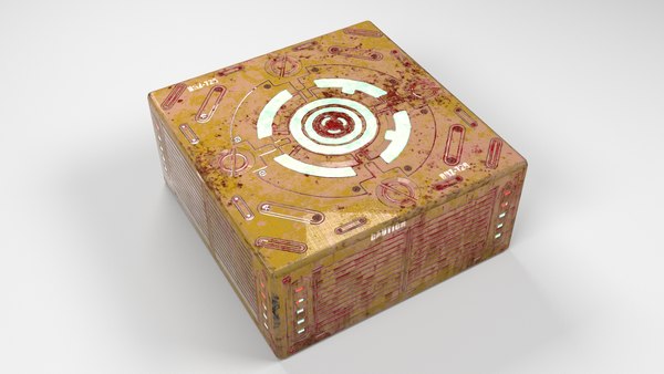 3D ancient box - TurboSquid 1278804