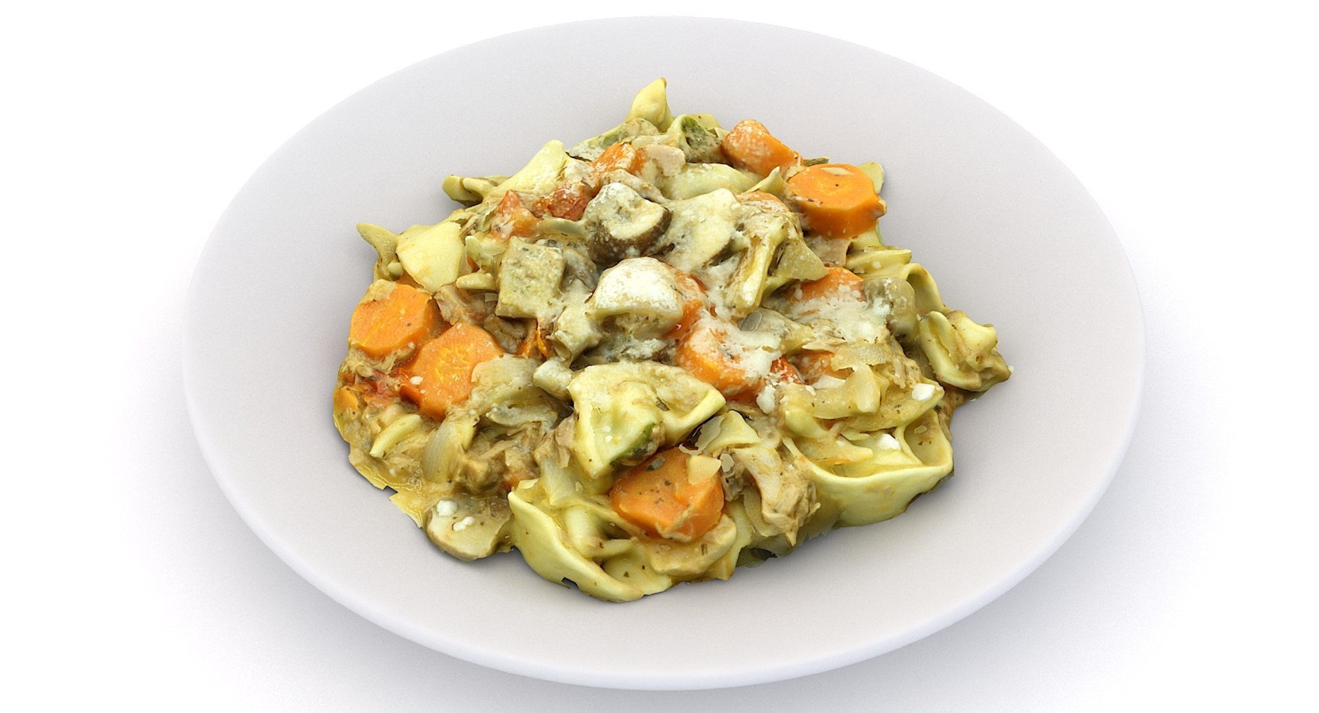 Lunch Vegetarian Model - TurboSquid 1363391