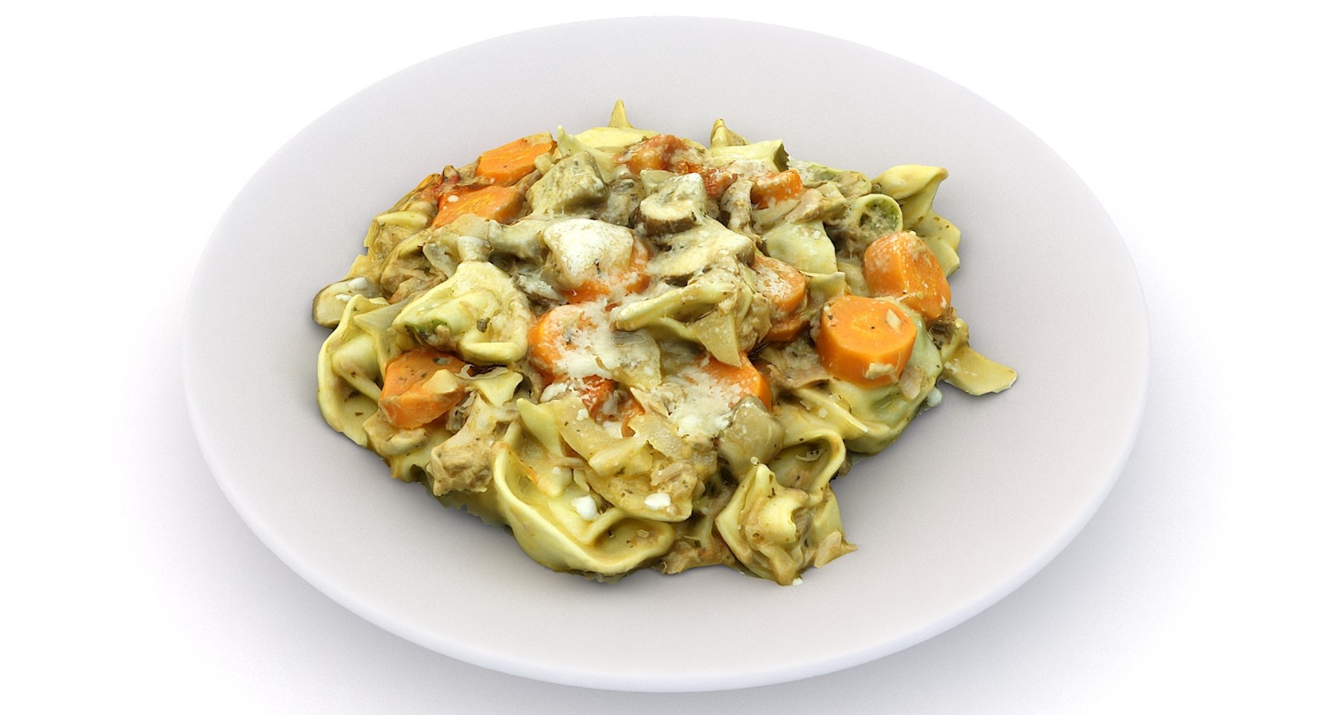 Lunch Vegetarian Model - TurboSquid 1363391