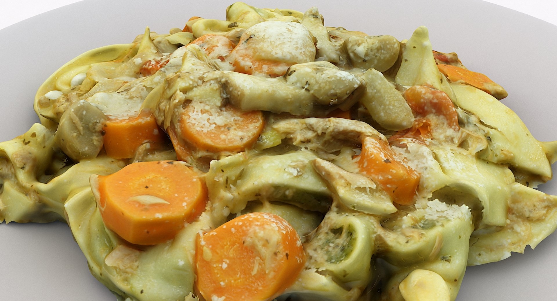 Lunch Vegetarian Model - TurboSquid 1363391