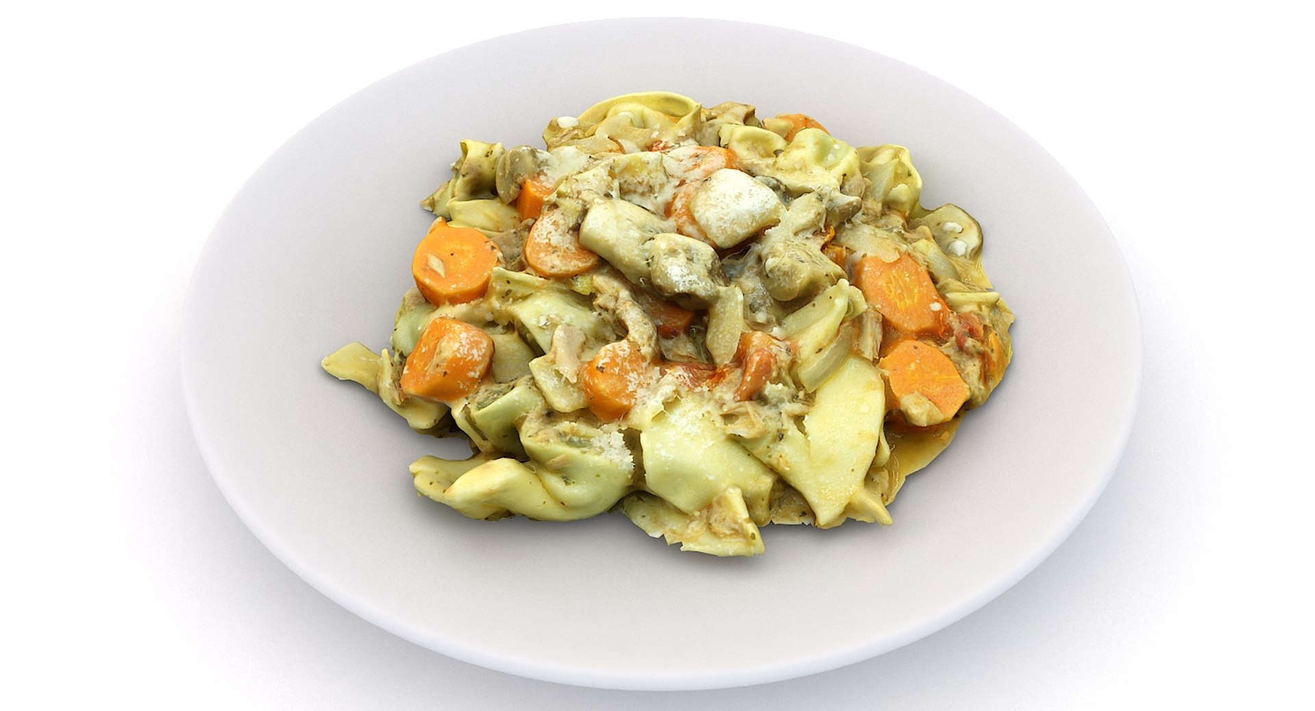 Lunch Vegetarian Model - TurboSquid 1363391