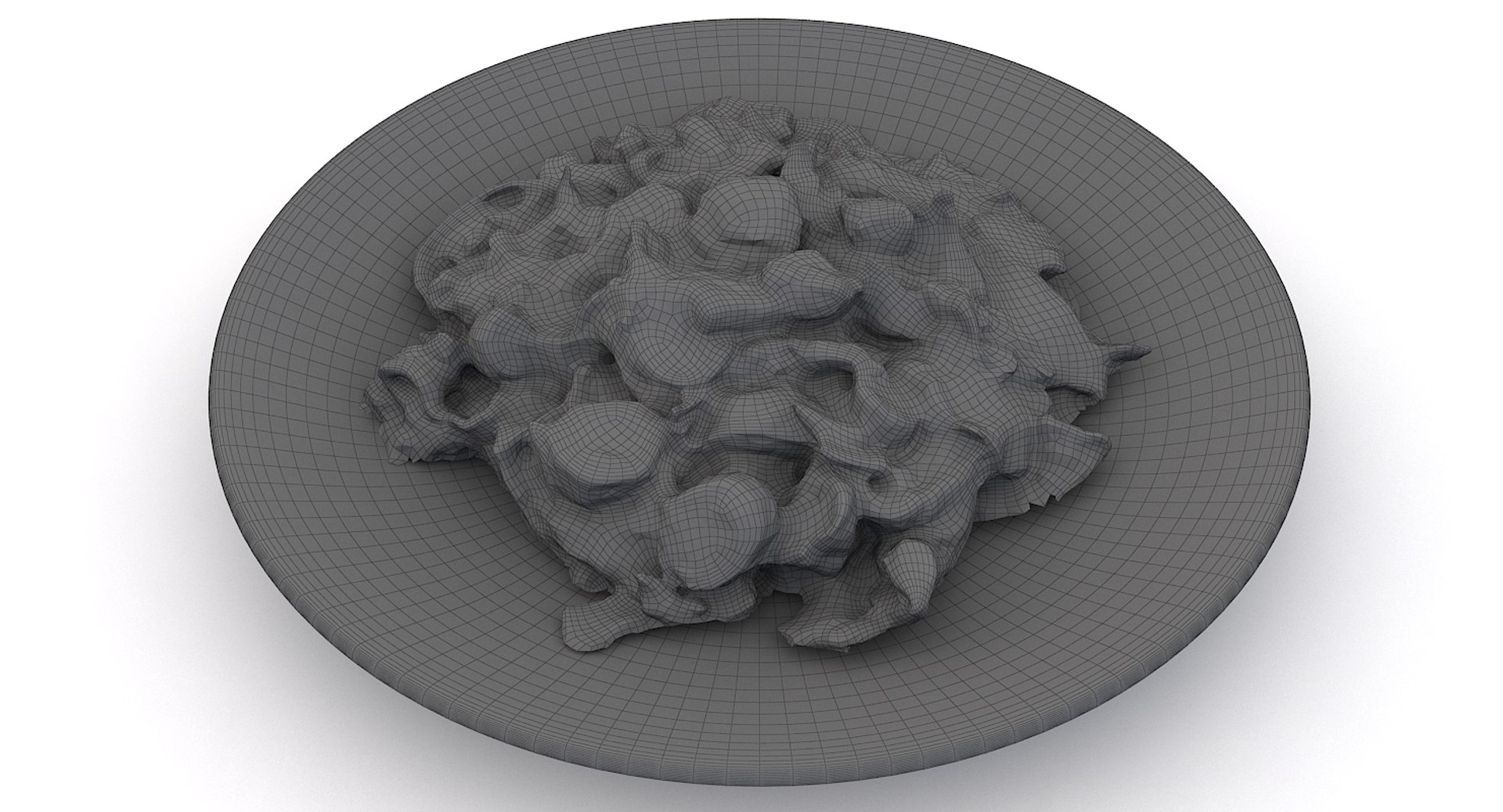 Lunch Vegetarian Model - TurboSquid 1363391