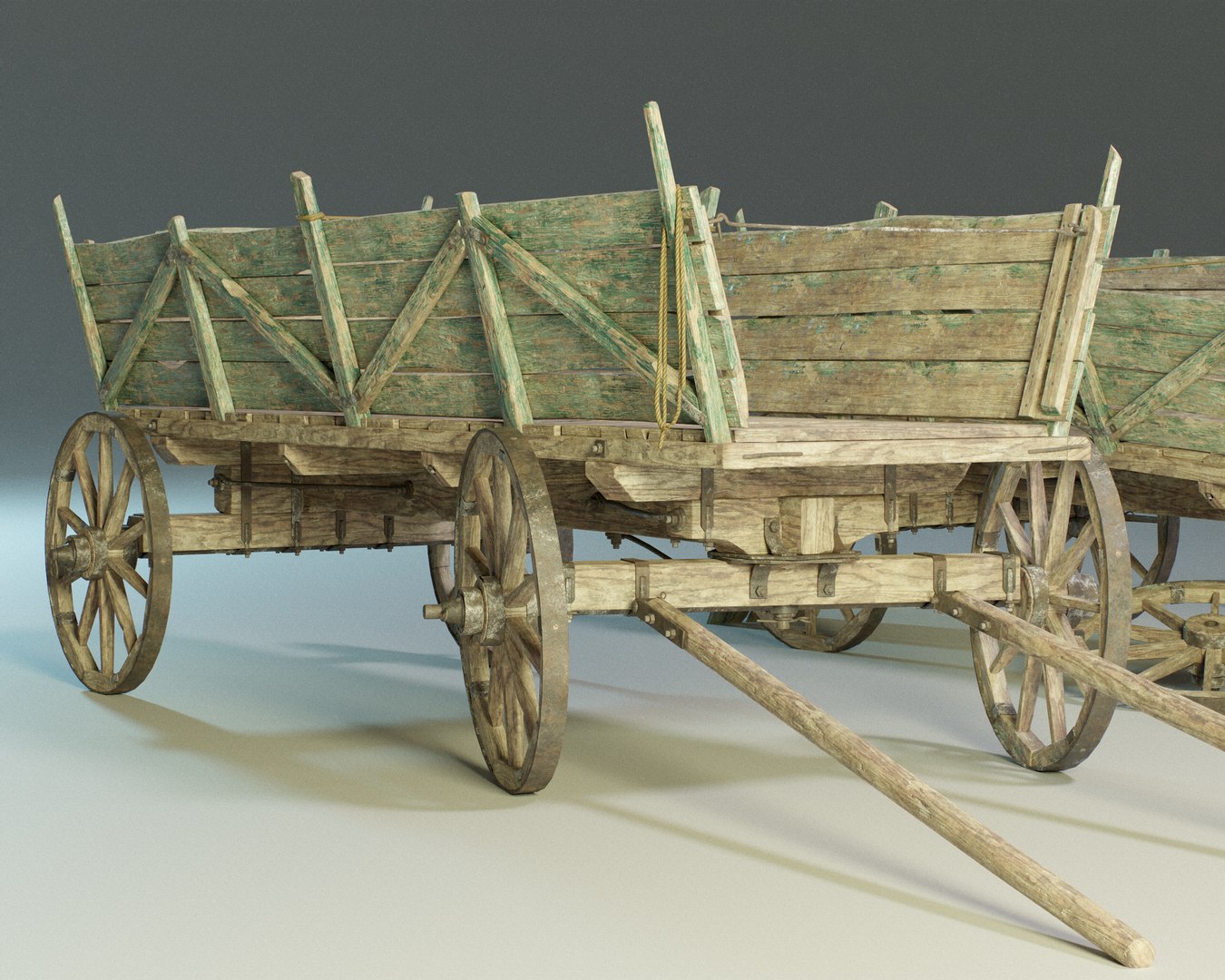 3D Medieval Carts PACK PBR Game Ready - TurboSquid 2091074