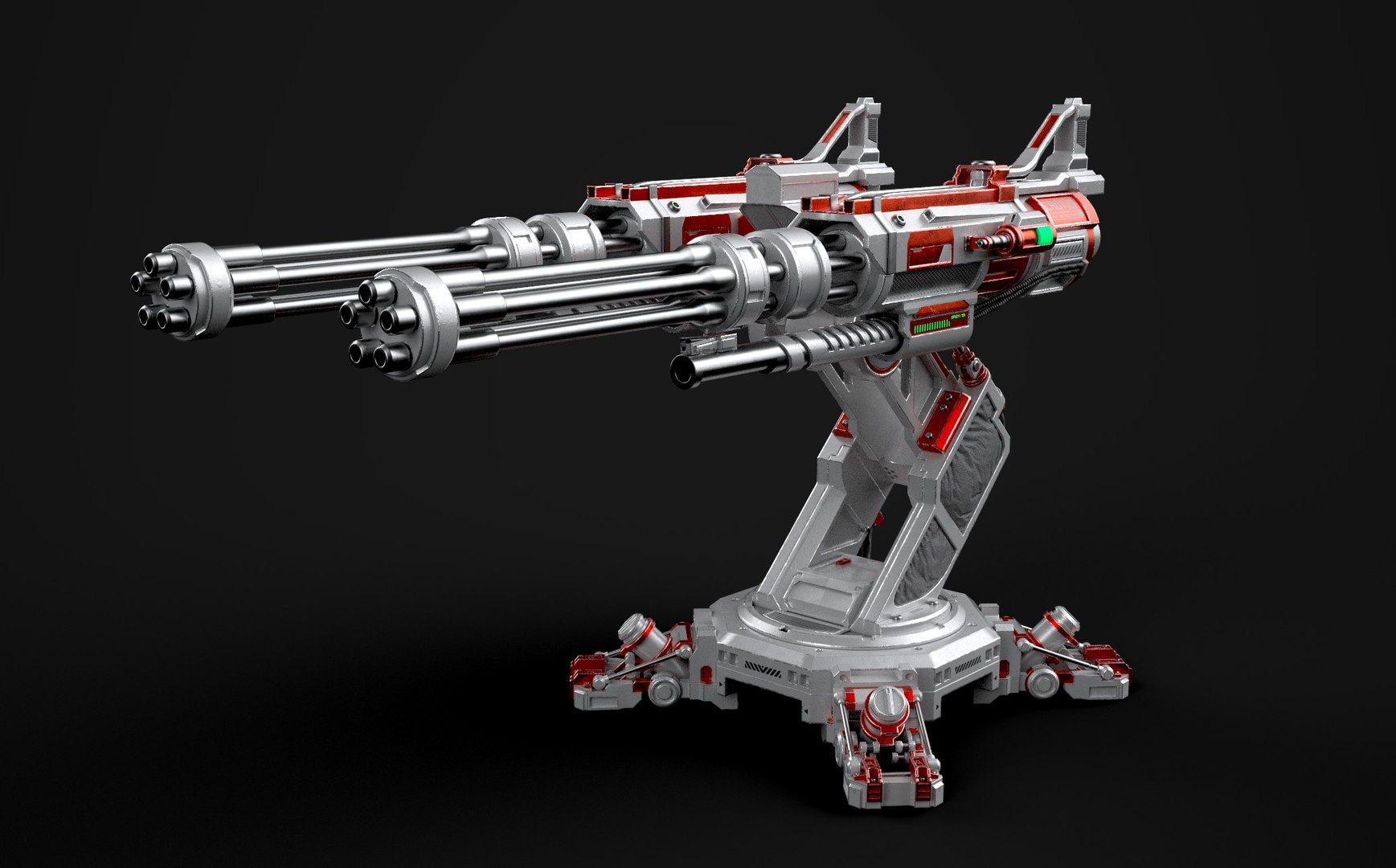 3D Turret - TurboSquid 1936262