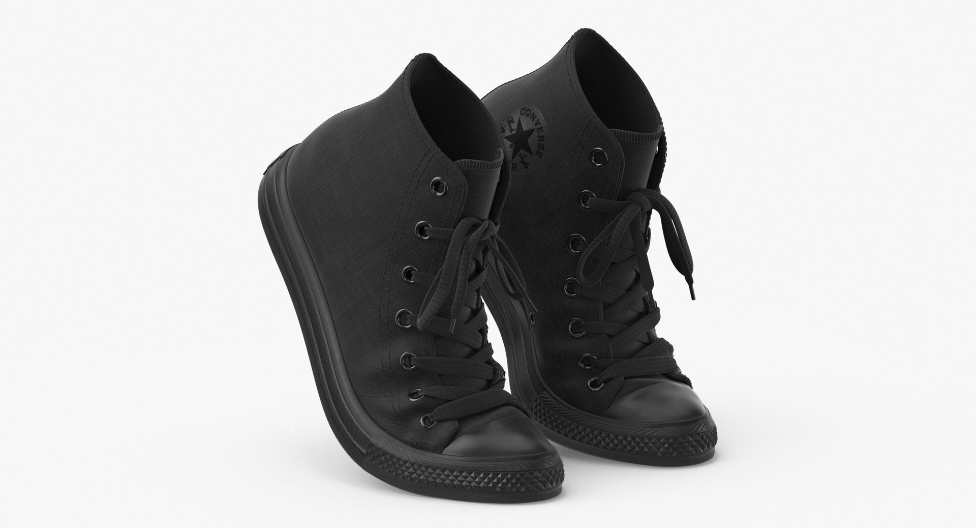3D Basketball Shoes Bent Chuck Taylor Model - TurboSquid 1785453