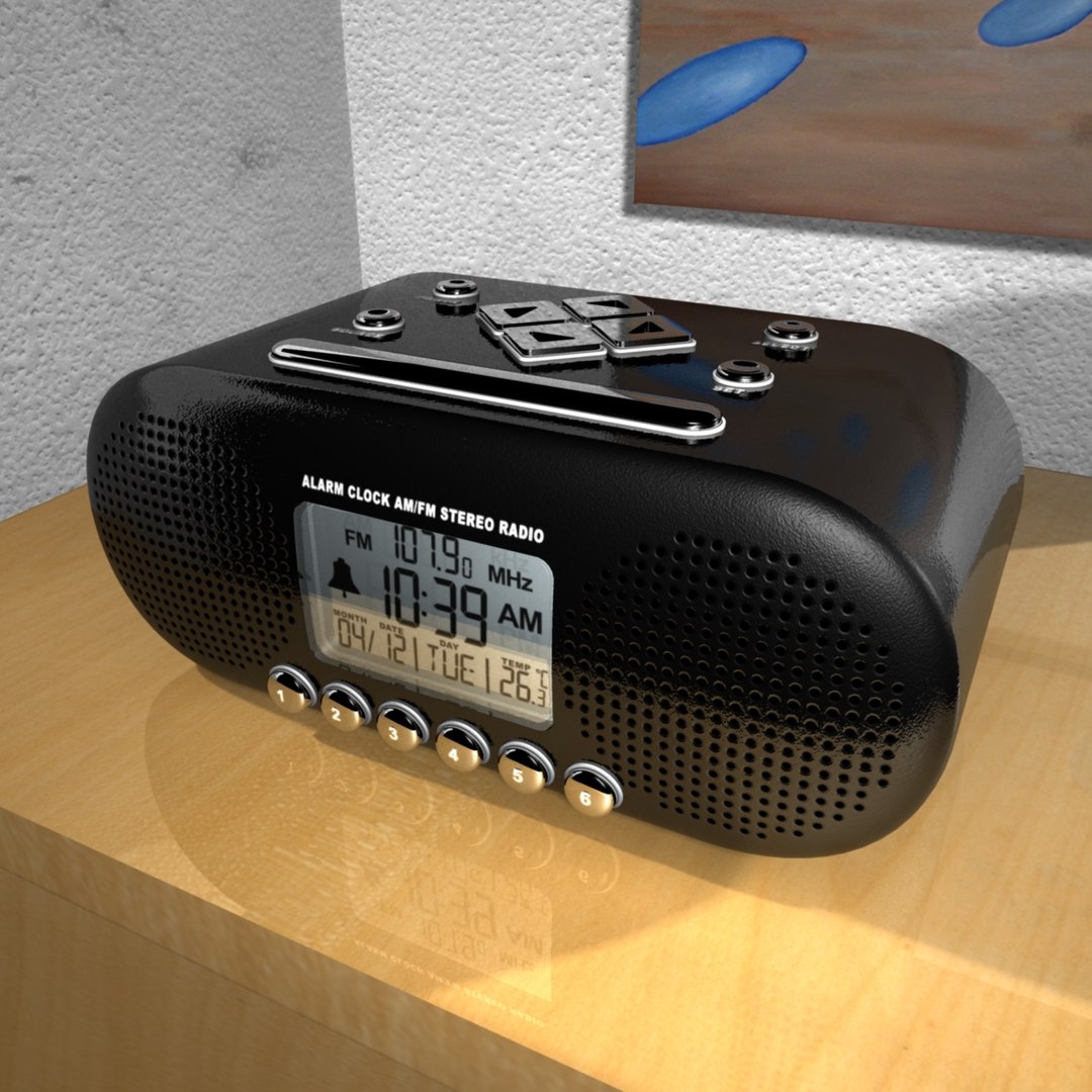 Max Generic Alarm Clock Fm