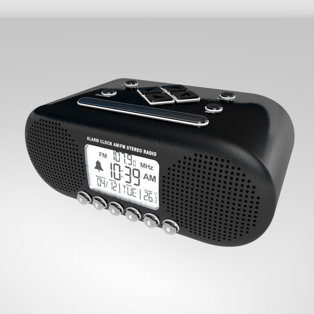 Max Generic Alarm Clock Fm