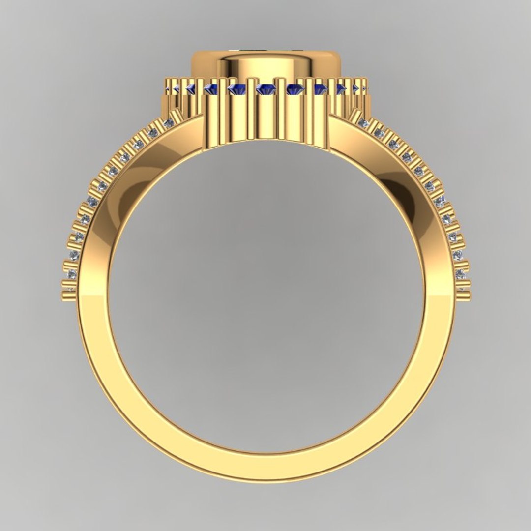 3d designer ring