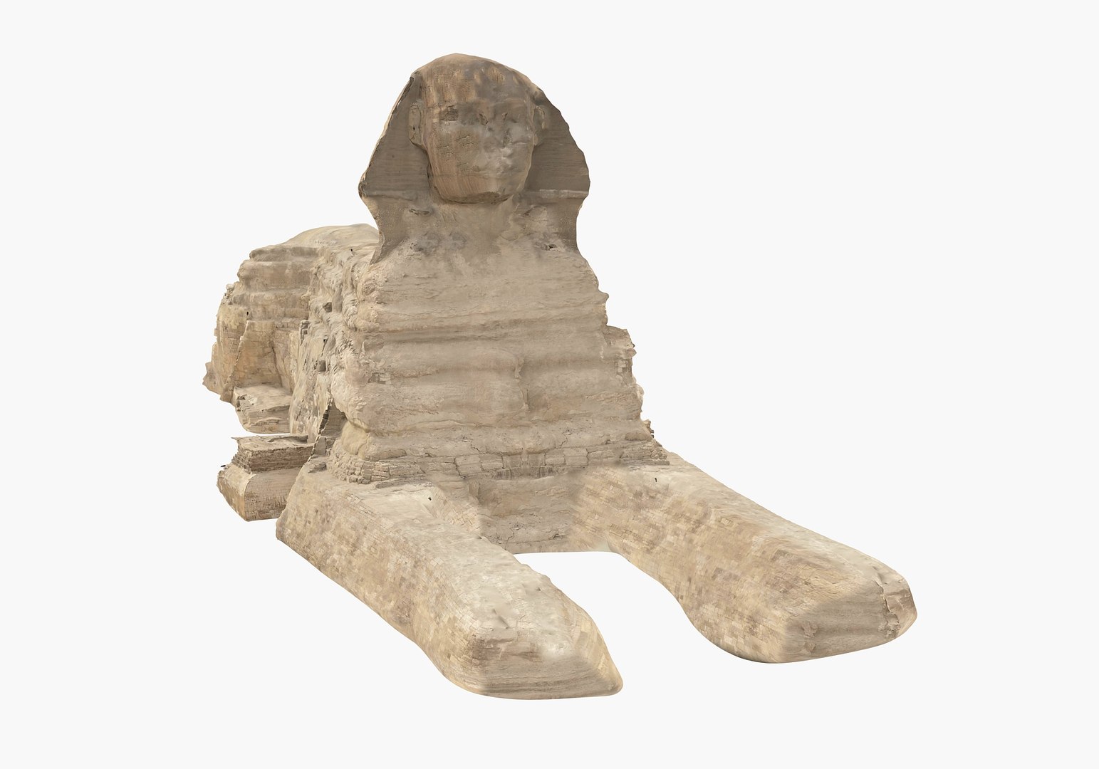 Sphinx Scan Ultra HD 16K 3D Model - TurboSquid 2034054