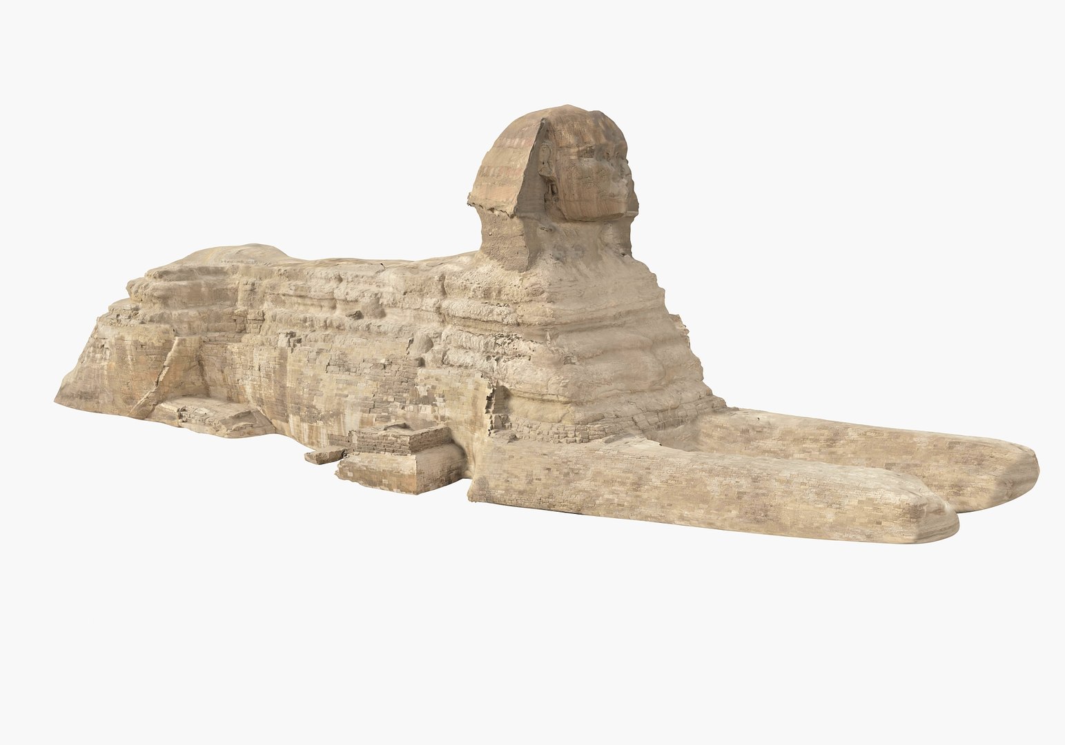 Sphinx Scan Ultra HD 16K 3D Model - TurboSquid 2034054