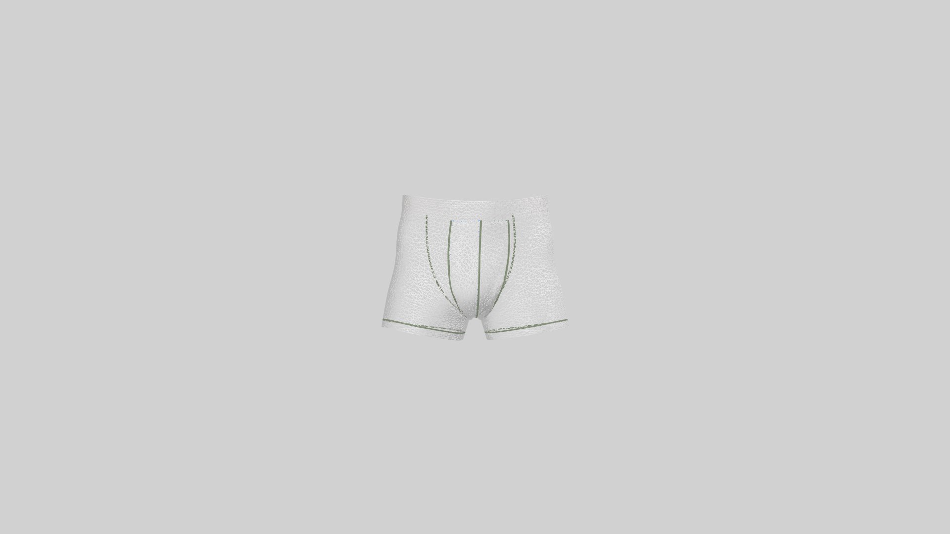3D-CLO Men Patterned Underwear Design 3D model - TurboSquid 2155528