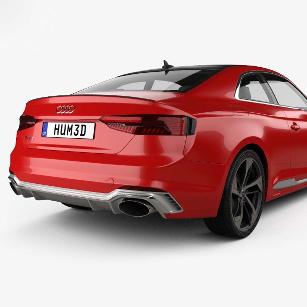 3D audi rs5 rs model - TurboSquid 1345506