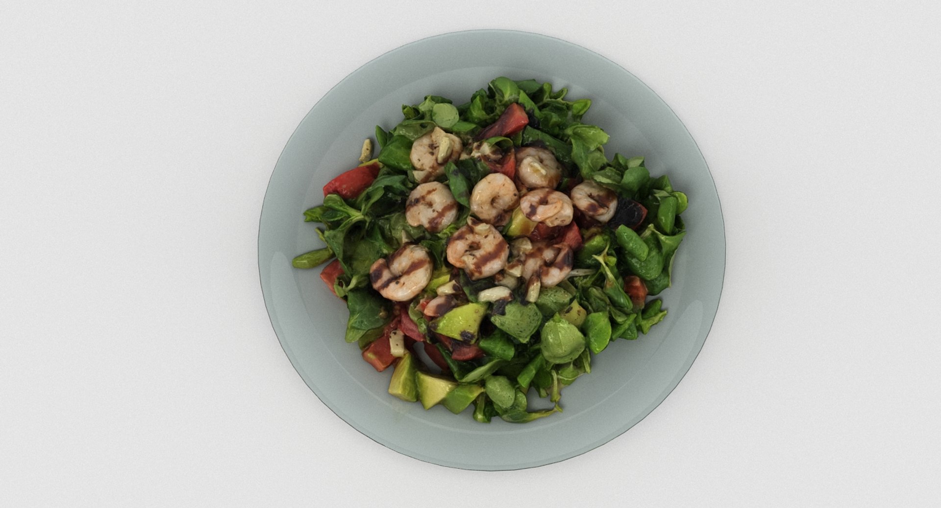Salad Realistic 3D Model - TurboSquid 1324930