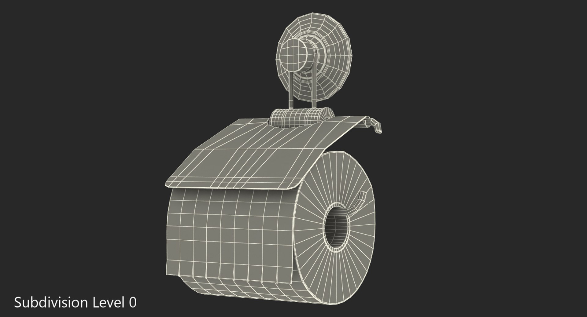 3D Toilet Paper Holder Model - TurboSquid 1215697