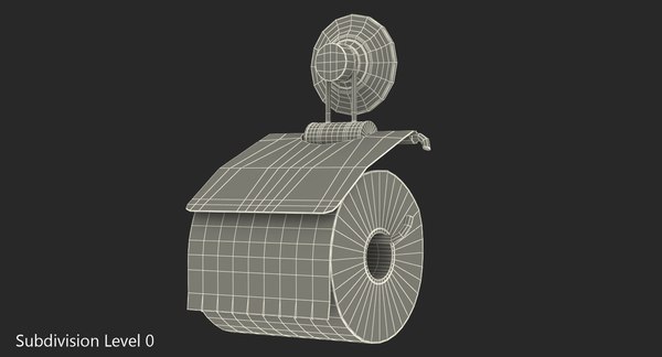 3D toilet paper holder model - TurboSquid 1215697