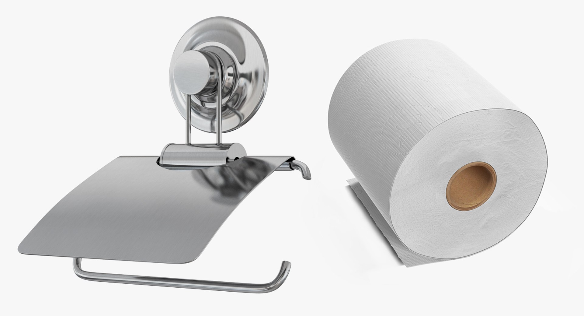 3D Toilet Paper Holder Model - TurboSquid 1215697